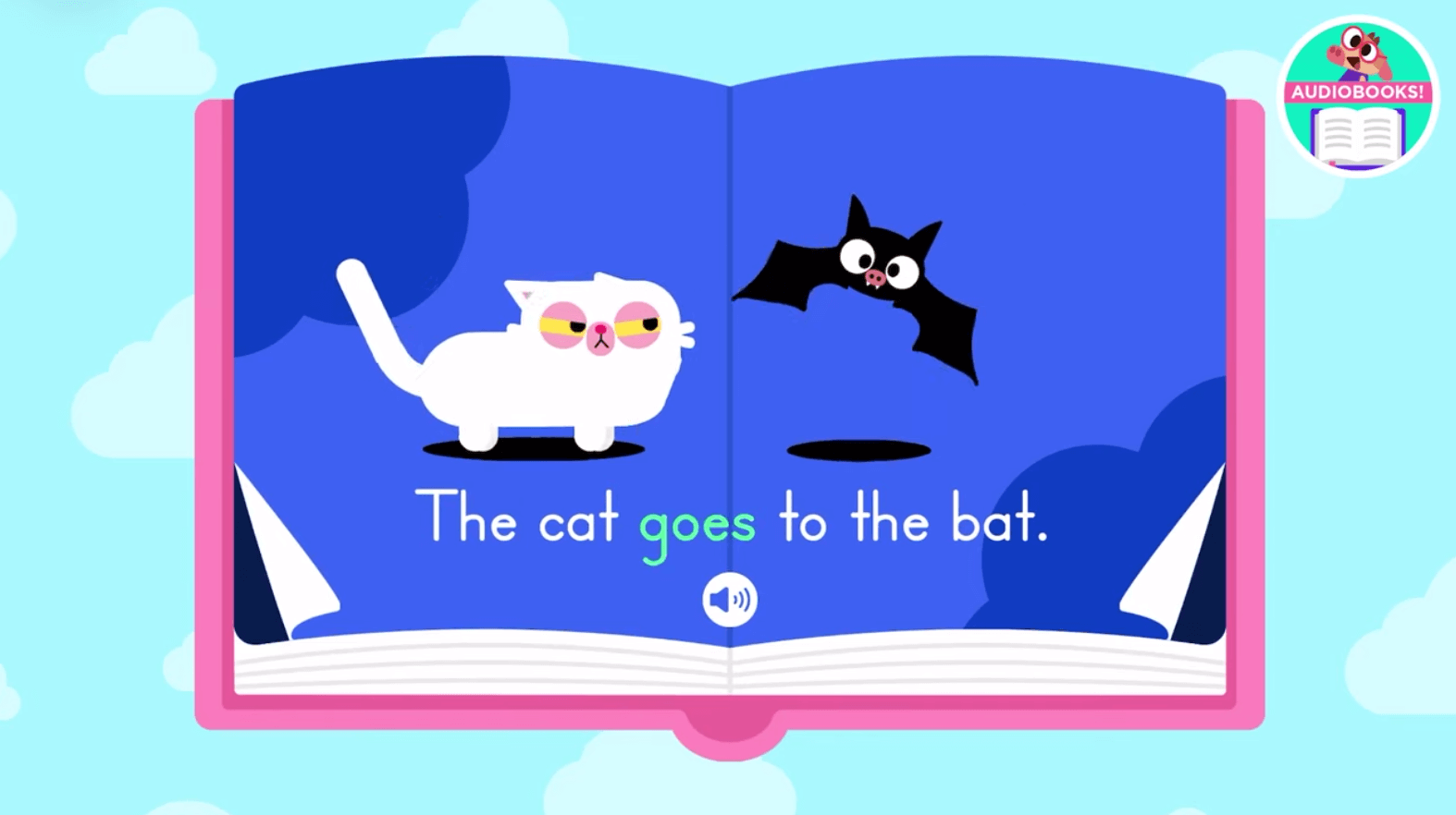 Cat and Bat - Lingokids - The Playlearning™ App in English