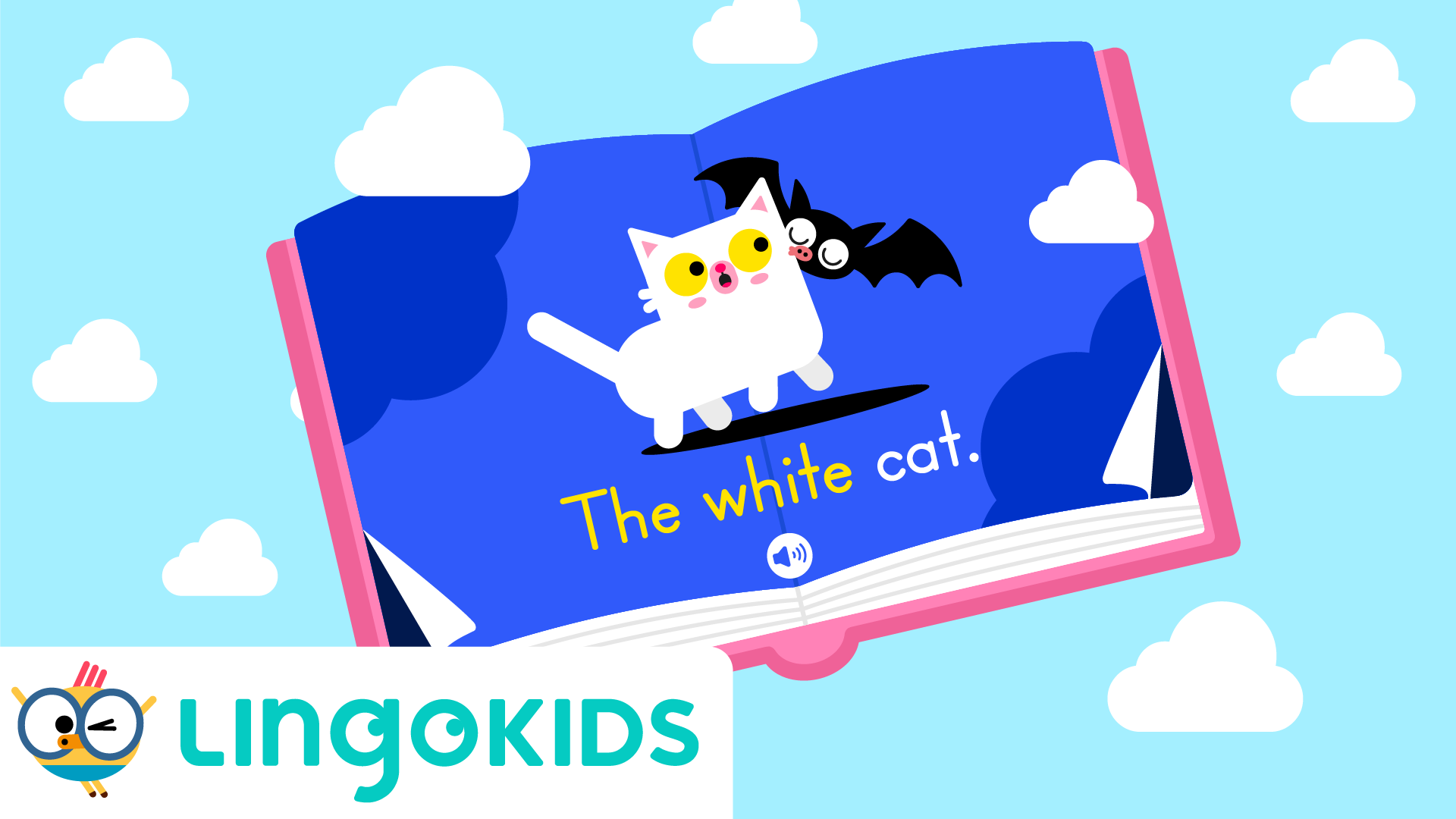 Cat and Bat - Lingokids - The Playlearning™ App in English