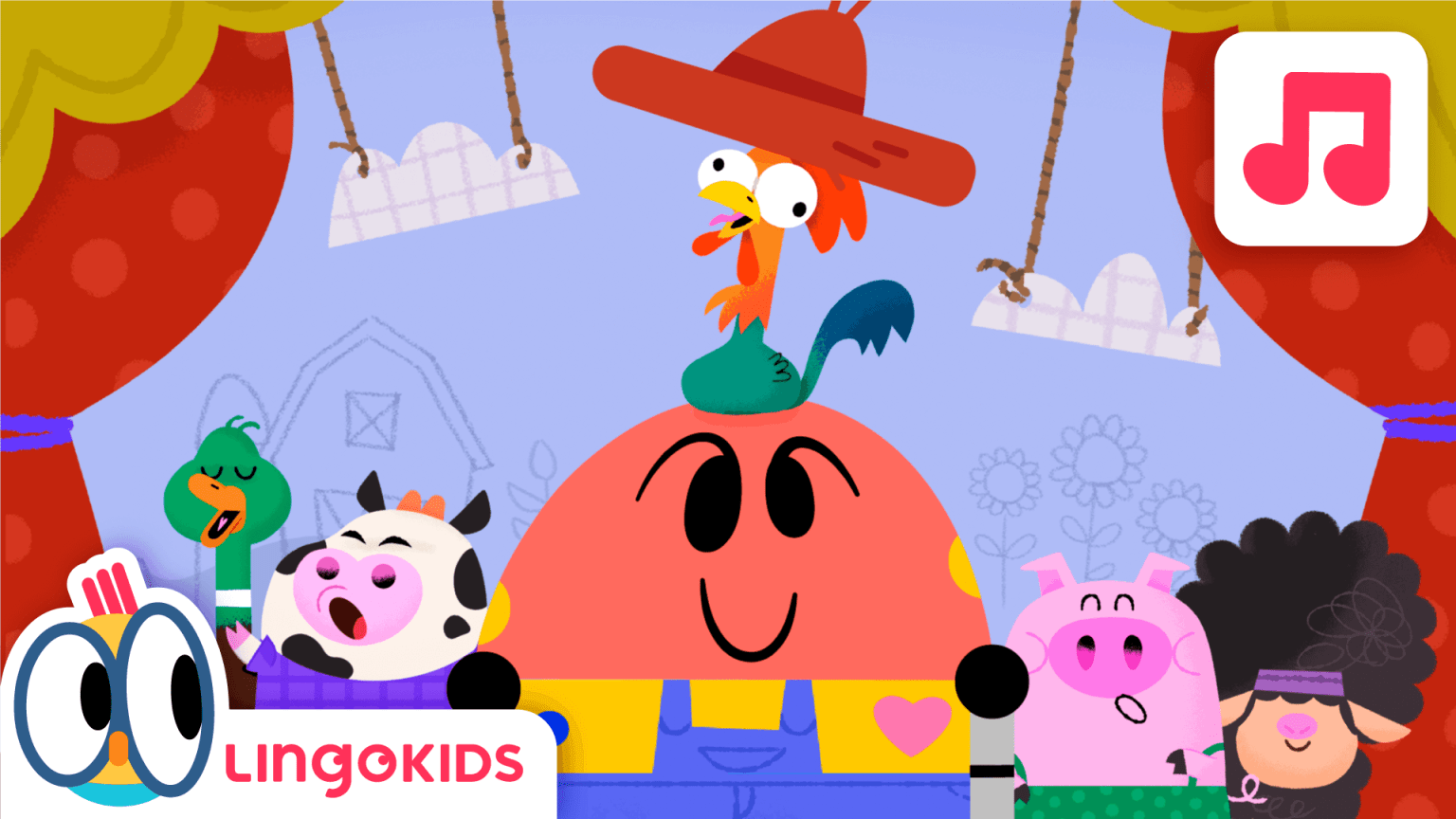 Canción El viejo MacDonald tenía una granja 🐄 Canción infantil